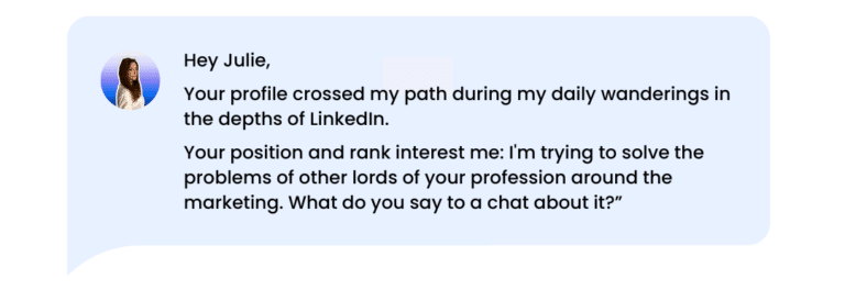 5 LinkedIn invitation message examples 2025