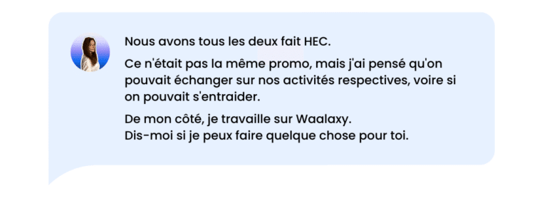 5 LinkedIn invitation message examples 2025