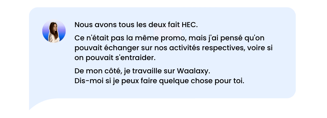 5 LinkedIn invitation message examples 2025
