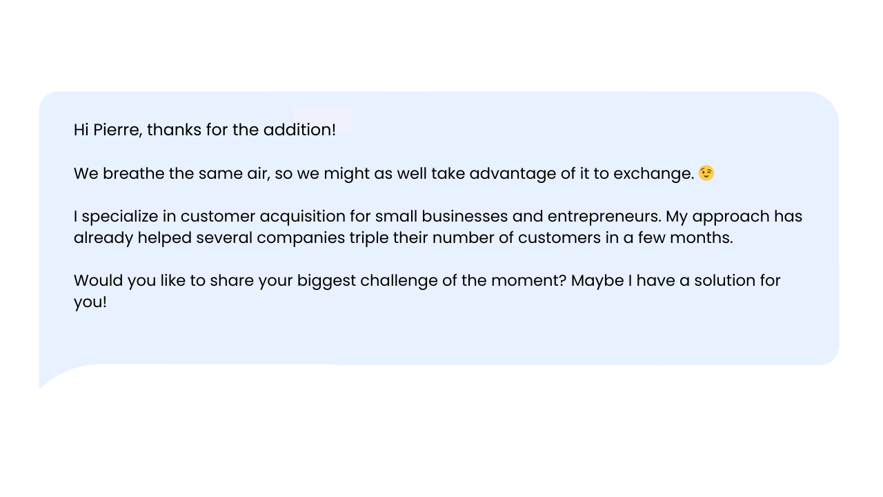 12 examples of LinkedIn welcome messages - 2025