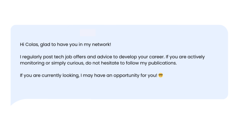 12 examples of LinkedIn welcome messages - 2025