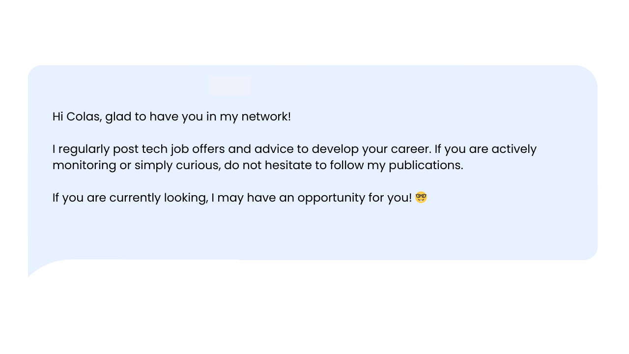 12 examples of LinkedIn welcome messages - 2025