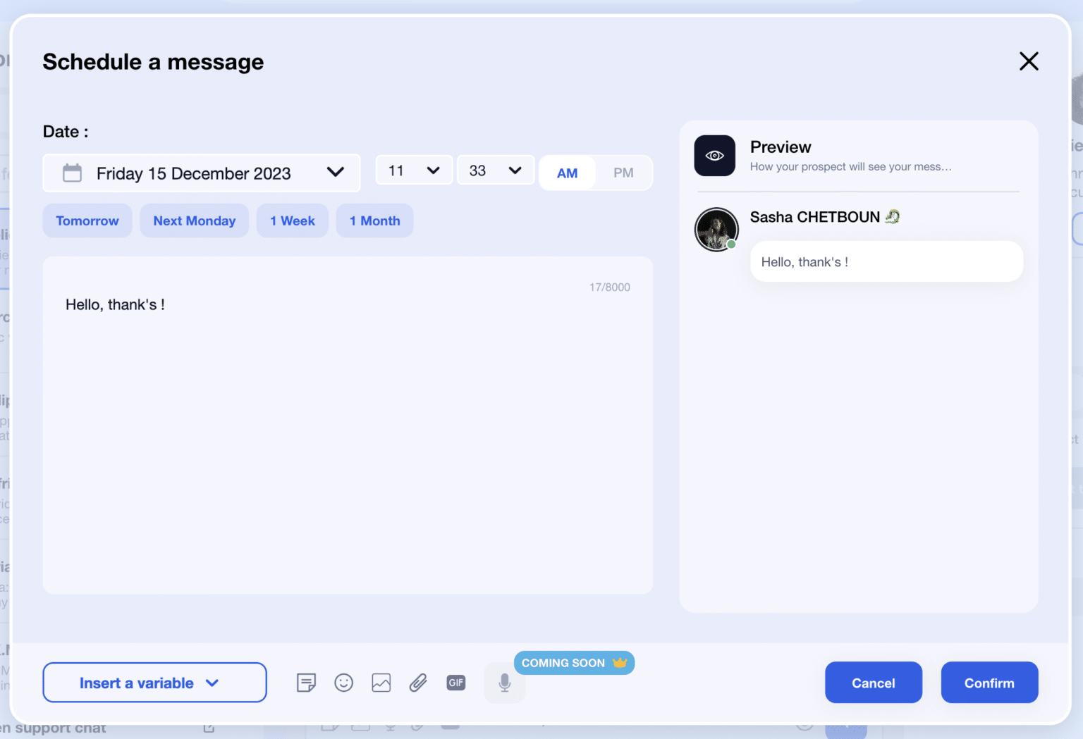 LinkedIn Messaging : The Secret to Schedule your Messages!