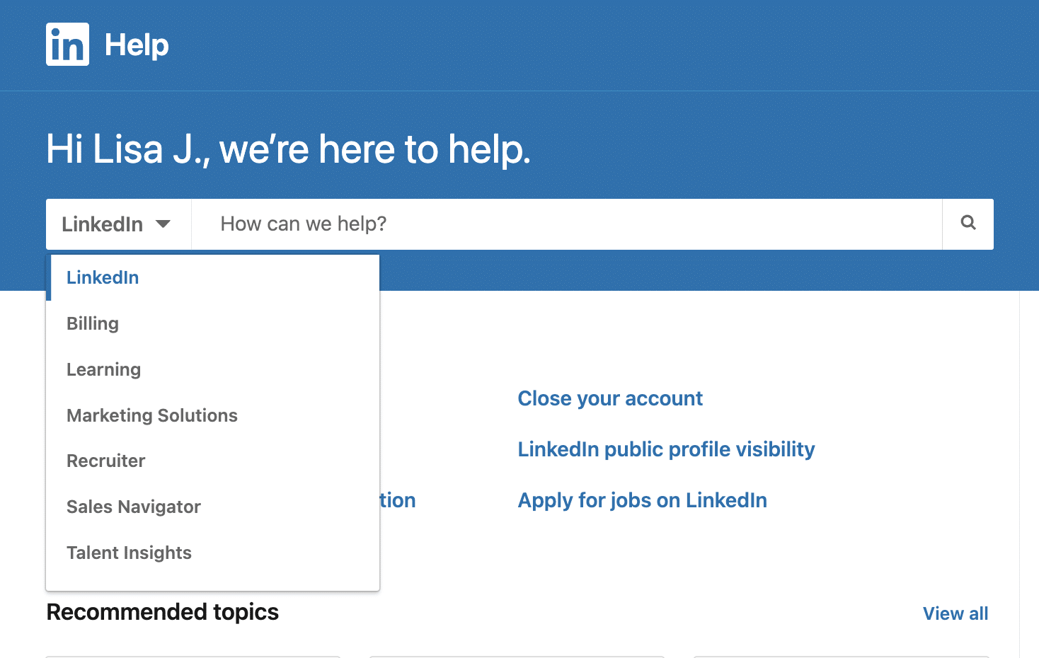 How to contact LinkedIn customer support right now? (2026)