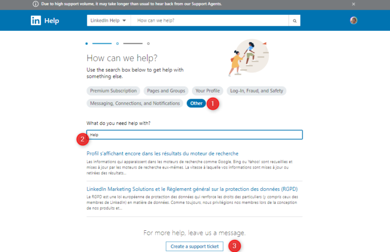 Ayuda LinkedIn: Atencion al cliente y Preguntas frecuentes