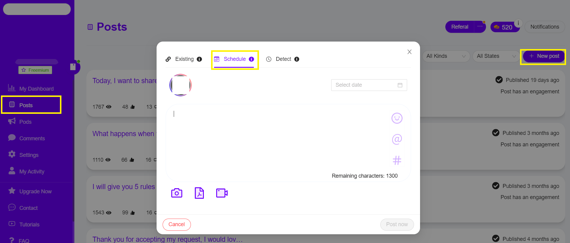 Comment programmer des posts sur LinkedIn : 5 étapes faciles