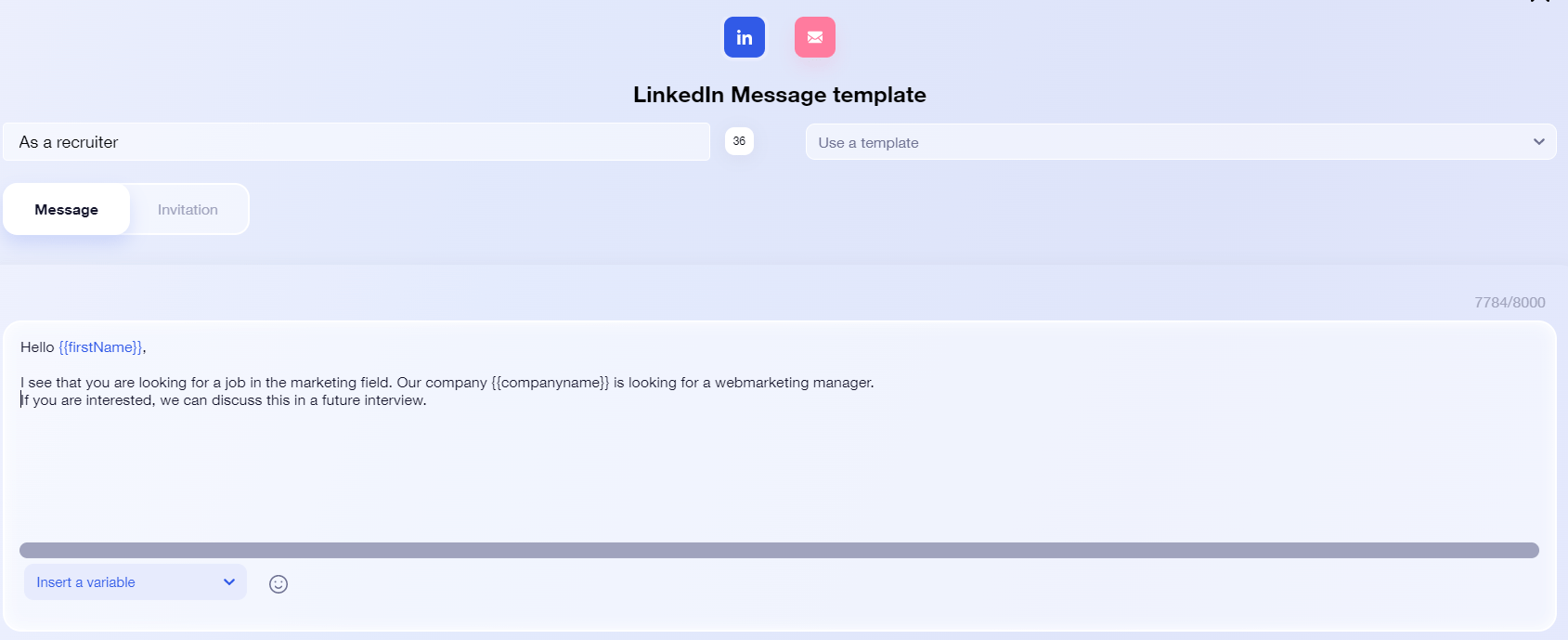 LinkedIn connection message template : 12 examples to shine