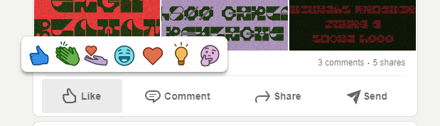 LinkedIn Funny emoji: a new way to react to posts