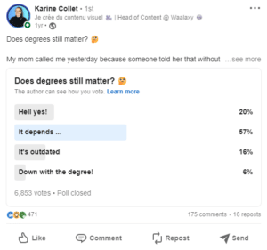 LinkedIn Polls: How to Create One in 2025? 3 Examples & Tips