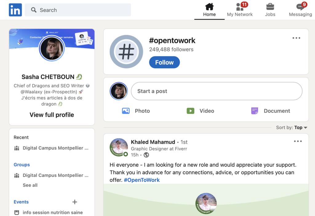 How To Add LinkedIn Open To Work And Find A Job?