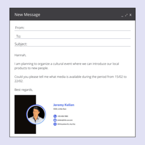 Tanda tangan email : 13 contoh terbaik