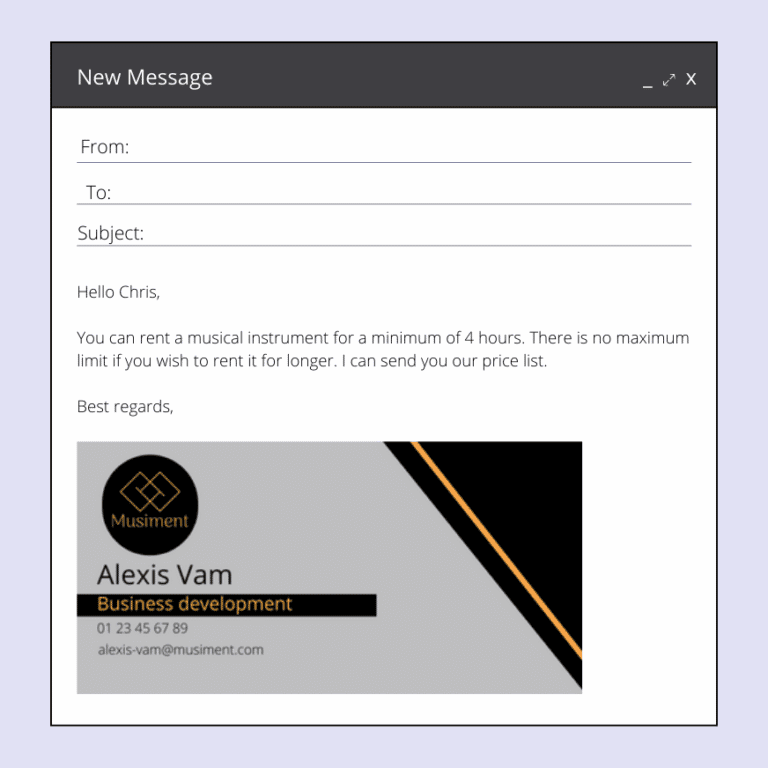 Tanda tangan email : 13 contoh terbaik