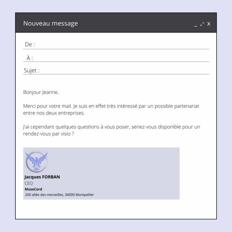 Signature mail : 13 exemples + 7 outils pour en créer 2025