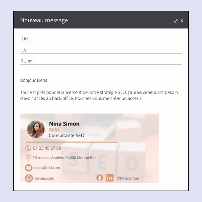 Signature mail : 13 exemples + 7 outils pour en créer 2025