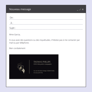 Signature mail : 13 exemples + 7 outils pour en créer 2025