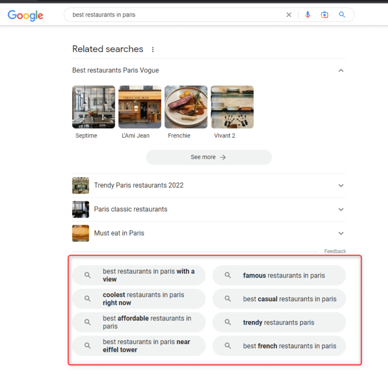 Related Searches - Learn all about Google Algorithm