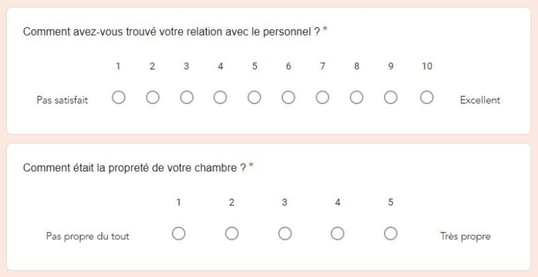 Questionnaire de satisfaction : 6 exemples gratuits et modifiables