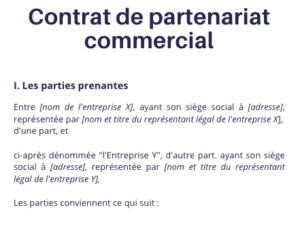 Contrat de partenariat : Comment le rédiger et 2 modèles gratuits