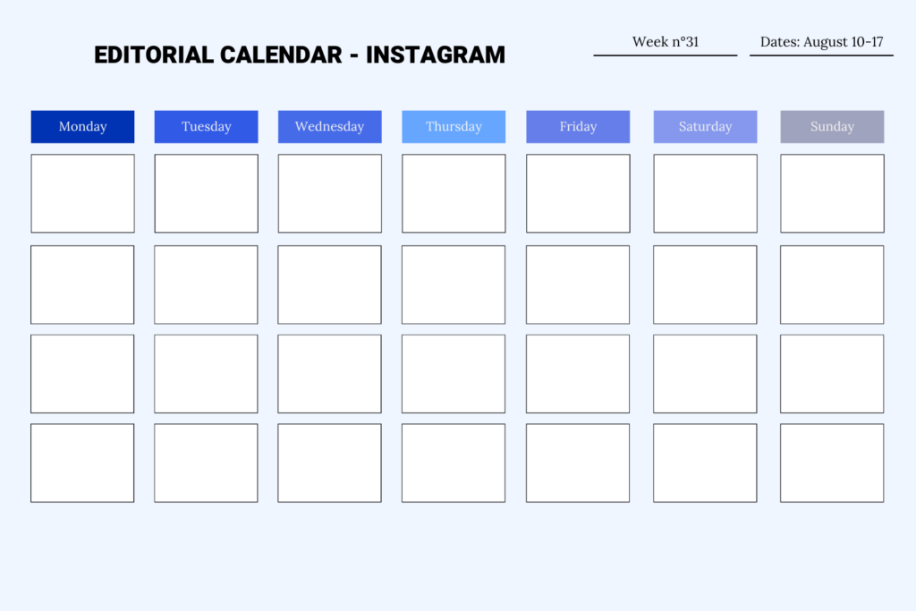 Content plan : Bagaimana cara membuatnya? Templat, Contoh