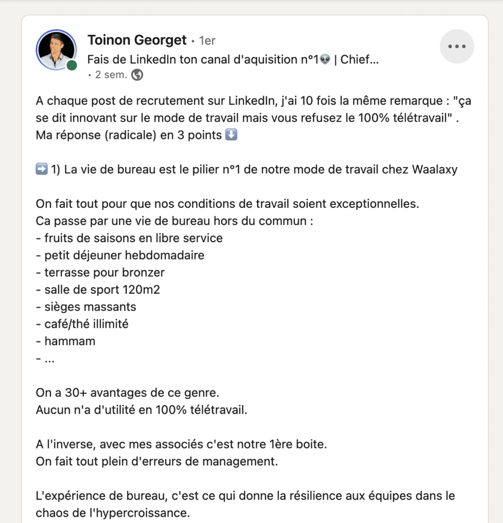 Phrase d'Accroche Recrutement et Offre d'emploi 2025