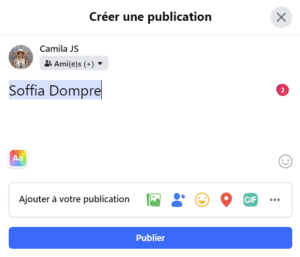 Publication Facebook : Exemples et astuces en 2026