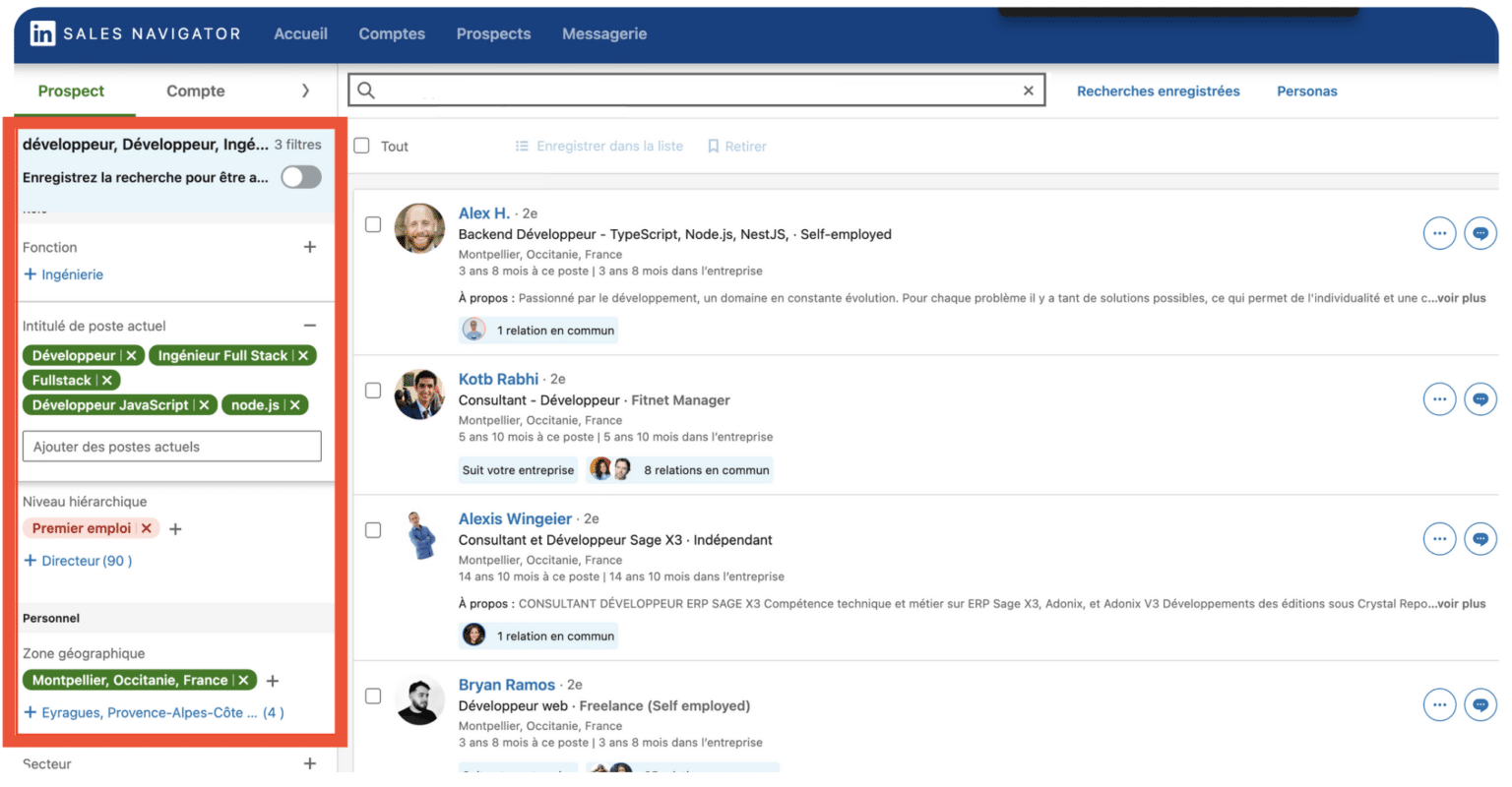 Comment utiliser LinkedIn Sales Navigator ? Guide 2025