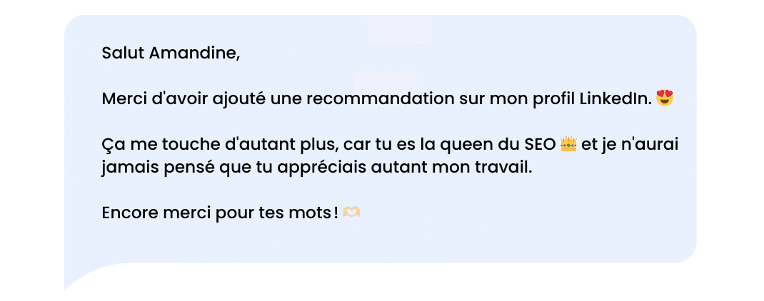 9 Examples of LinkedIn thank-you messages to use