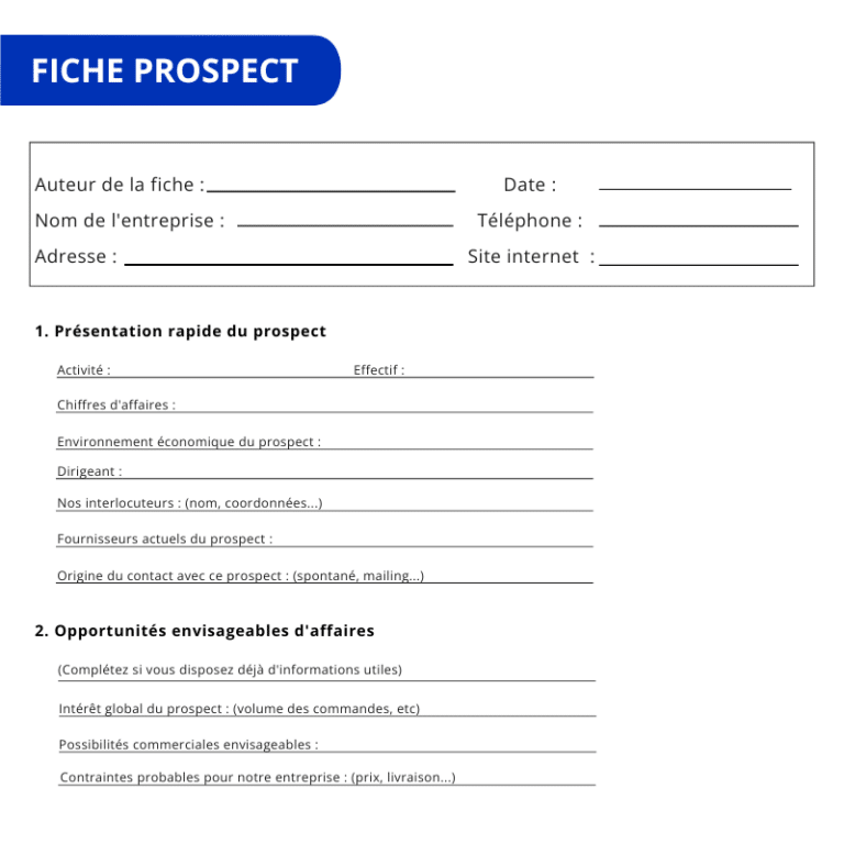 Qu'est-ce que la prospection : définition et techniques 2025