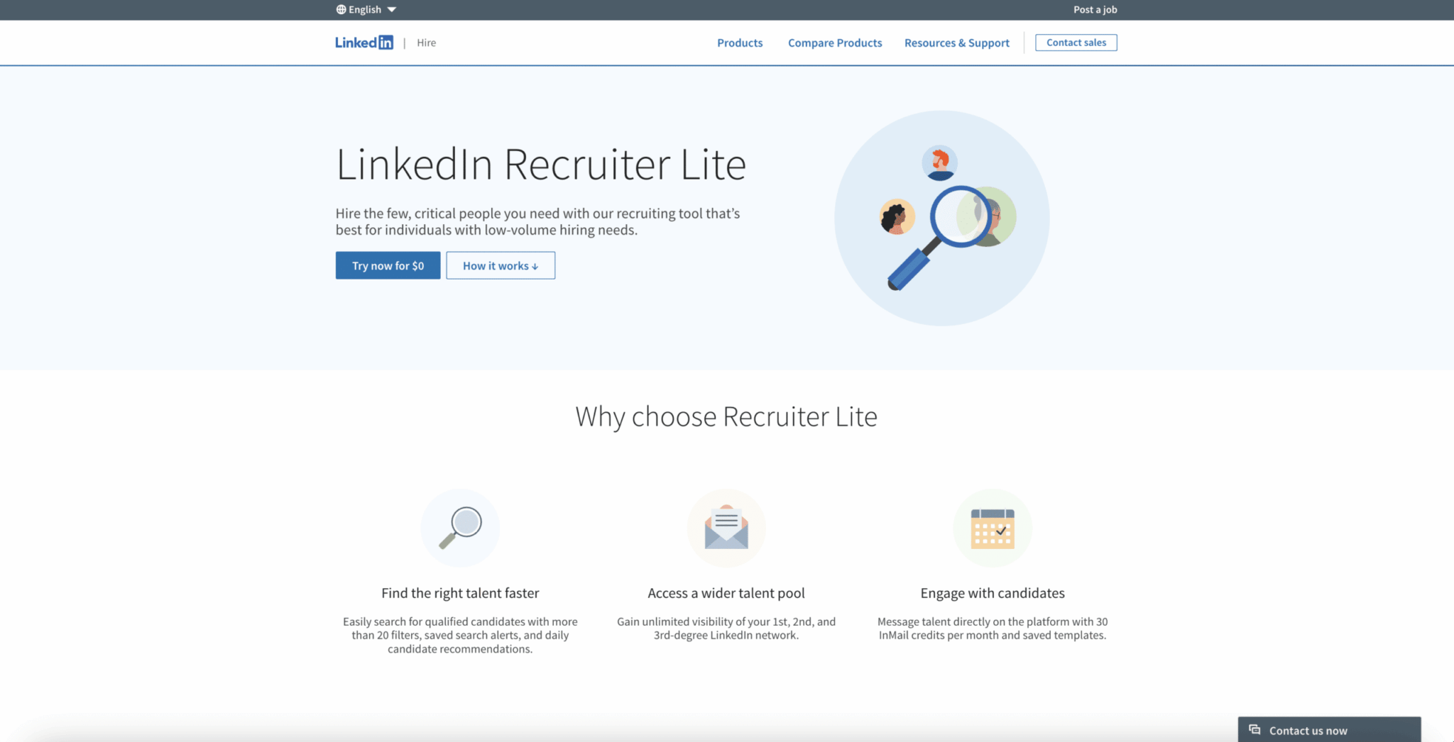 LinkedIn Recruiter Lite VS Recruiter Core VS LinkedIn RPS