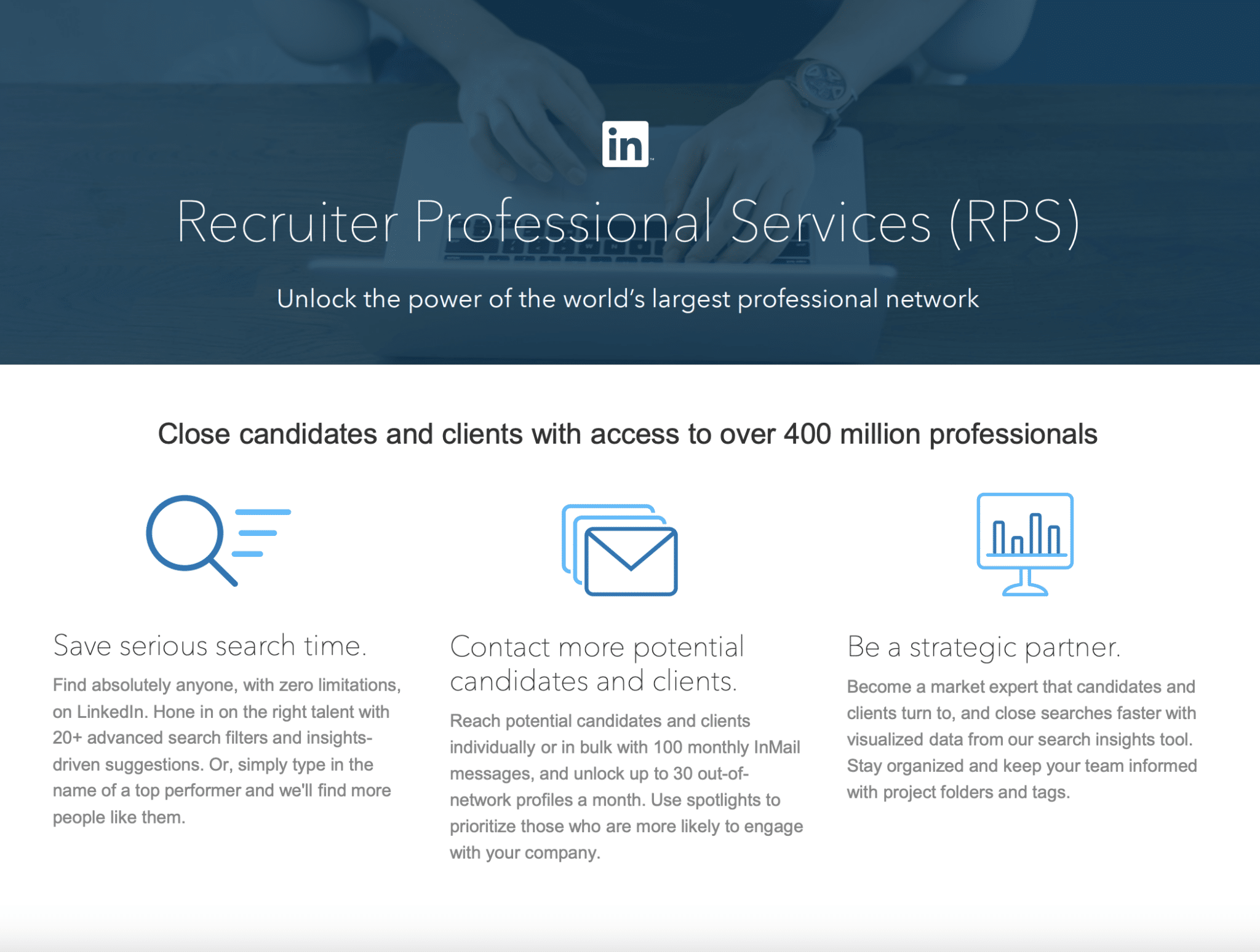 LinkedIn Recruiter Lite VS Recruiter Core VS LinkedIn RPS